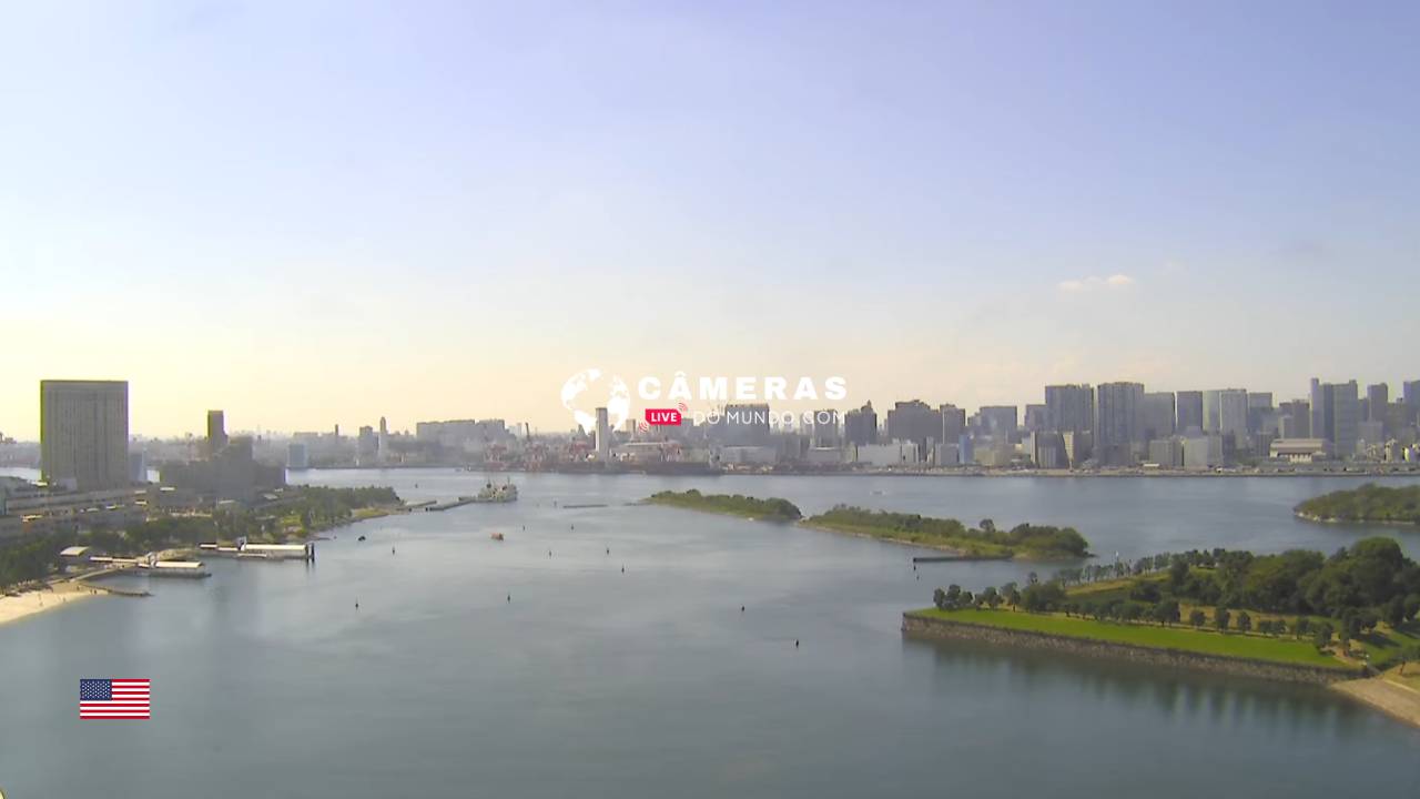 Live Tokyo Bay Webcam, Odaiba, Japan | Live webcams