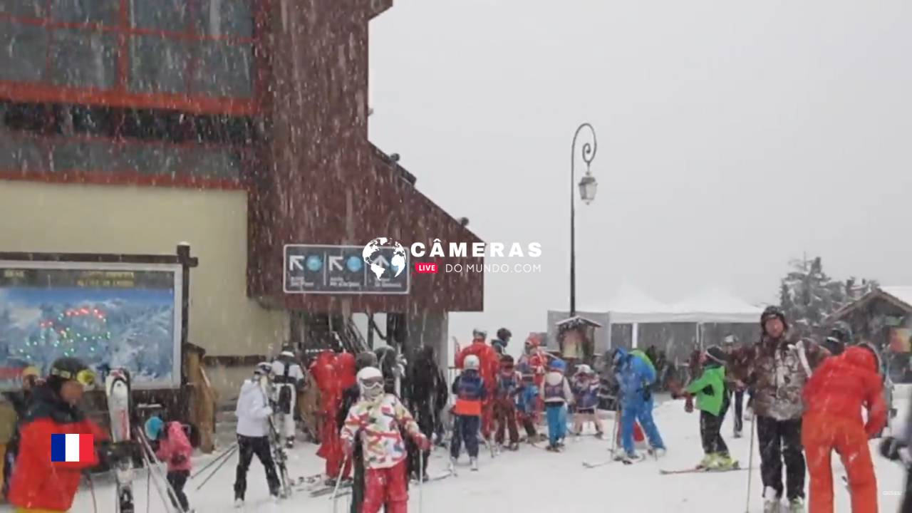 Webcam Arc 2000 Village, Les Arcs, Auvergne-Rhône-Alpes | Live webcams